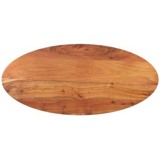 vidaXL Dessus de table 110x40x2,5 cm ovale bois massif dacacia vidaXL