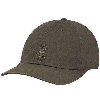 Kangol Gewaschene Baseballkappe, Grau (Smog Sm), Einheitsgr&ouml;&szlig;e