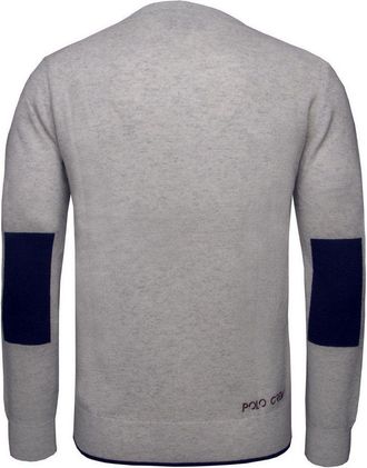 La Martina Rundhalspullover XMS012 Herren Hoodie, Sweatshirt, Pulli, Strickpullover, Hoody