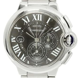 Cartier Pre-owned Ballon Bleu Stainless Steel - Homme - Pre-owned - Noir - Taille: ONE Size