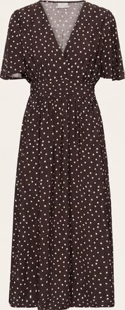 Kaffe Midikleid Kanadira braun