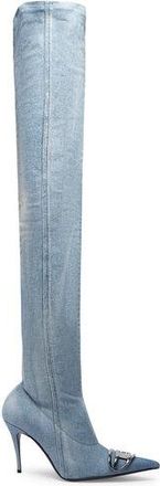 Diesel Stiefel D-Wenus Y03316PS288 Blau