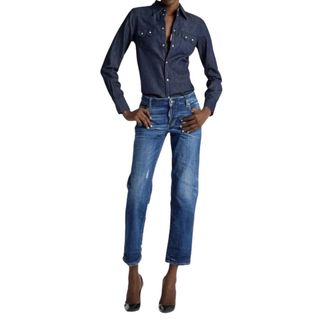Dsquared2 Jenna Jeans - - Jeans - Damen - Blau - S