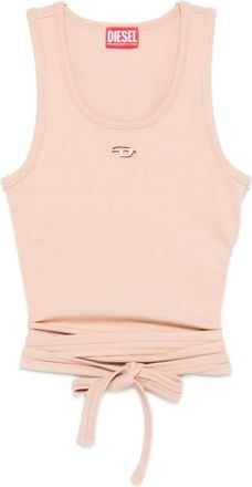 Diesel Femme, Tops, Rose, Taille: 40 FR Cotton Tank Top