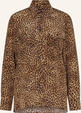 Max Mara Weekend Max Mara Hemdbluse Lemma Aus Seide braun