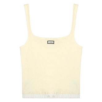 Entire studios Lounge Tank - - Tops - Damen - Gelb - M