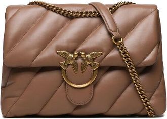 Pinko Handtasche Love Big Puff Cl. AI 23-24 PLTT 100037 A0F2 Beige