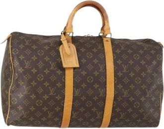 Louis Vuitton unisex, Pre-owned, Brun, Taille: ONE Size Pre-owned Weekend Bag