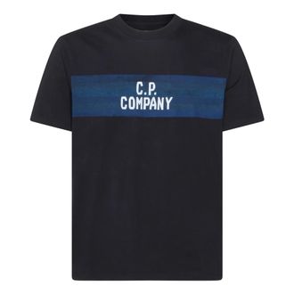 C.P. Company C.p. Company, Homme, Tops, Bleu, Taille: S T-Chemises