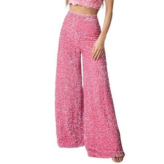 Generic Pantalon De Sport pour Femme Basse Ample Ete Yoga pour Smoking Soie Grosses Patchwork Vintage Infroissable Ouverture &Eacute;clair Am&eacute;ricaine Noel Meilleure 