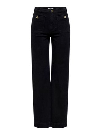 Only Female Jeans mit weitem Bein ONLMADELINE Hohe Taille Weiter Beinschnitt Jeans