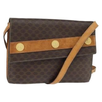Celine Sac bandouli&egrave;re vintage Pre-owned - Femme - Pre-owned - Brun - Taille: ONE Size
