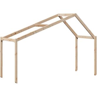 vidaXL Dach f&uuml;r Kinderbett 213x85,5x144,5 cm Massivholz Kiefer Vidaxl