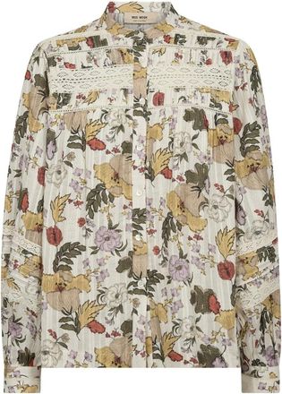 Mos Mosh MOS Mosh, Femme, Blouses et Chemises, Multicolore, Taille: 44 FR Chemise Lavande