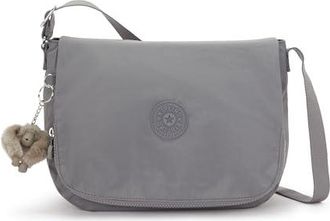 Kipling Earthbeat M Sacs à Bandoulière de Taille Moyenne, Inviting Grey (Gris)