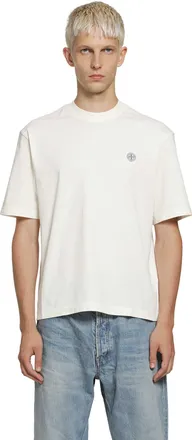 Stone Island 2100020 Combed Organic Cotton Old Effect