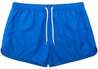 Generic Short de bain hawa&iuml;en pour homme - S&eacute;chage rapide - Avec poches - Short de bain pour homme, bleu, 4XL