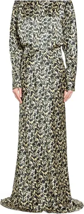 Petar Petrov Femme, Robes, Multicolore, Taille: 38 FR Batwing Full Length Dress