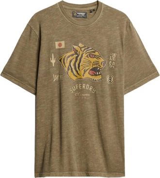 Superdry Homme, Tops, Vert, Taille: S M1012238A