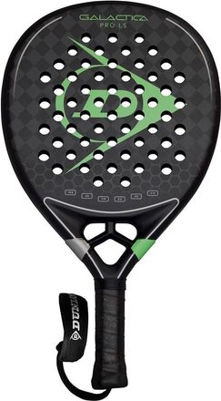 Dunlop Sports Galactica Pro LS Padelschl&auml;ger, Schwarz/Gr&uuml;n V25