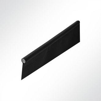 Lysel Zeltkeder Kederband Einzugskeder einfahnig schwarz Durchm. 7,50mm VE 10m