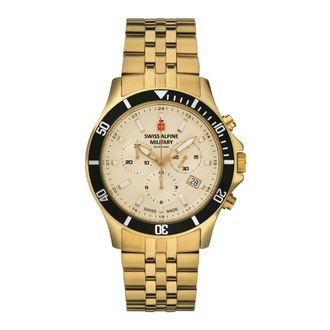 Swiss Alpine Military Femme, Accessoires, Jaune, Taille: ONE Size 7022.9111 Watch