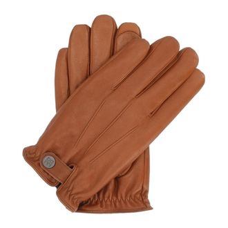Kazar Braune Lederhandschuhe mit Touchscreen-Funktion - - Accessories - Herren - Braun - M