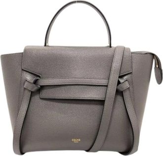 Celine Sac &agrave; main vintage Pre-owned - Femme - Pre-owned - Gris - Taille: ONE Size