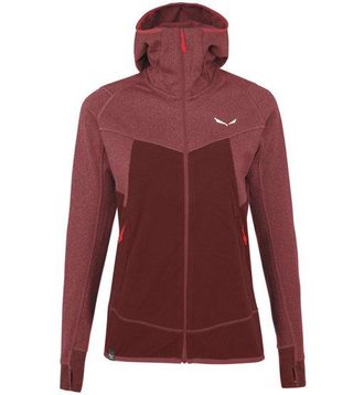 Salewa Puez Hybrid W - Fleecejacke mit Kapuze Trekking - Damen