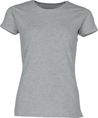 Fruit Of The Loom Ladies Iconic T-Shirt Gr&ouml;&szlig;e S - XXL, Farbe:Athletic Heather, Gr&ouml;&szlig;e:2XL
