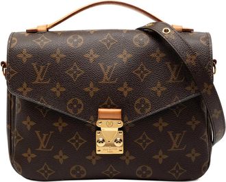 Louis Vuitton Hobo Bags - Monogram Pochette Metis - Gr. unisize - in Braun - f&uuml;r Damen