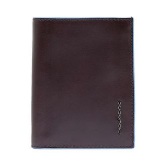 Piquadro Homme, Accessoires, Brun, Taille: ONE Size Vertical Trifold Wallet