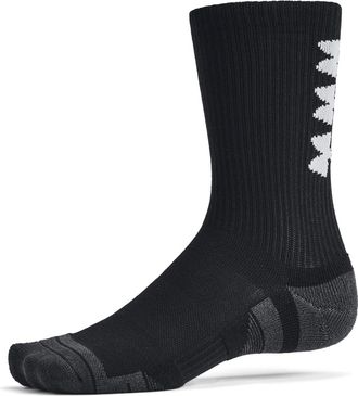 Under Armour Unisex UA Perf Tech Nov 3pk Crew Socks