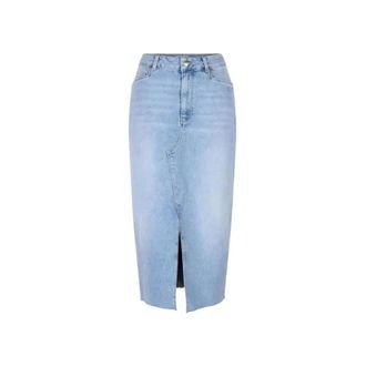 Dante6 Midi Jeansrock - - Skirts - Damen - Blau - XS