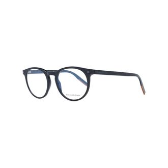 Ermenegildo Zegna Schwarze Runde Brillen - - Accessories - Herren - Schwarzk - ONE SIZE