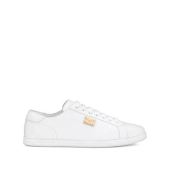Dolce & Gabbana Saint Tropez Low-Top Sneakers - - Shoes - Herren - Wei&szlig; - 40 EU