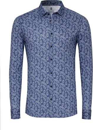 DeSoto Jerseyhemd aus Baumwolle mit Paisley-Print in