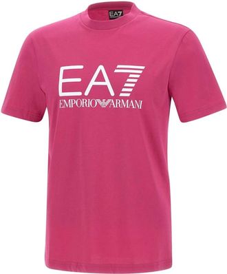 Emporio Armani Emporio Armani Ea7, Homme, Tops, Rose, Taille: 2XL Core Identity T-shirt