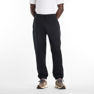 New Balance Herren LNY Knit Pant in Schwarz, Baumwolle, Gr&ouml;&szlig;e 2XL