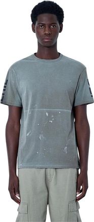Gallery Dept. Homme, Tops, Gris, Taille: M T-Shirt Effet Vieilli