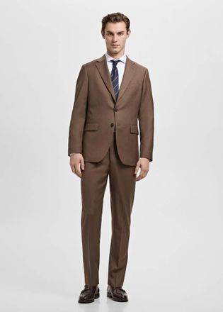 Mango Oberhemd aus 100 % Baumwolle wei&szlig; - Herren - XXL - MANGO MAN