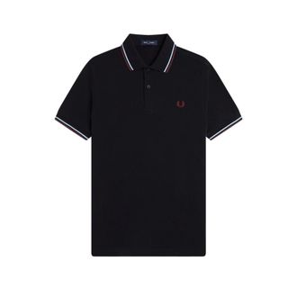 Fred Perry Herren, Oberteile, Schwarzk, XLGr&ouml;&szlig;e