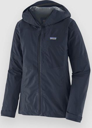 Patagonia Boulder Fork Rain Jacke smolder blue