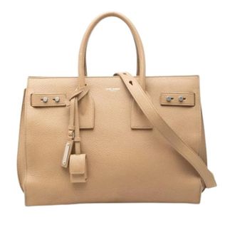 Saint Laurent Pre-owned Sac De Jour - Femme - Pre-owned - Beige - Taille: ONE Size