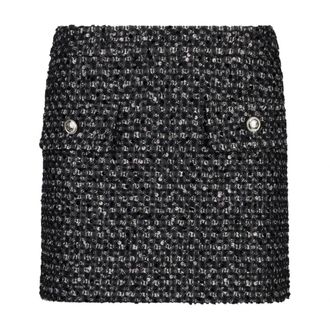 Liu Jo Boucl&eacute;-Minirock - - Skirts - Damen - Schwarzk - L