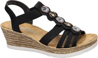 Rieker Damen, Schuhe, Schwarzk, 39 EUGr&ouml;&szlig;e