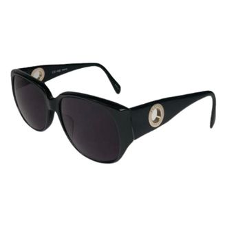 Celine Lunettes de soleil vintage en plastique Pre-owned - Femme - Pre-owned - Noir - Taille: ONE Size
