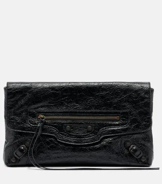 Balenciaga Clutch Le City aus Leder