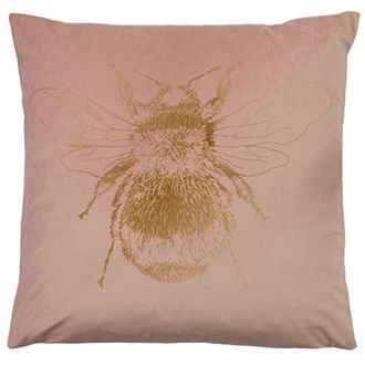 Evans Lichfield Nektar Bee Polyester gef&uuml;lltes Kissen, Pulver, 43 x 43cm