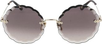Chlo&eacute; Lunettes de soleil Rosie - Femme - Accessoires - Jaune - Taille: 60 MM